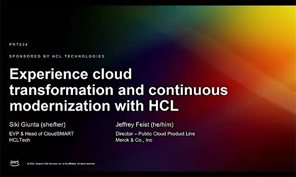 Experience Cloud Transformation And Continuous Modernization With Hcl Hcltech